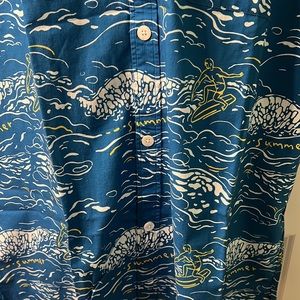 YIUME(DAVID'S WEAR) | Shirts | Wave Runner Ocean Waves Calssic Print ...